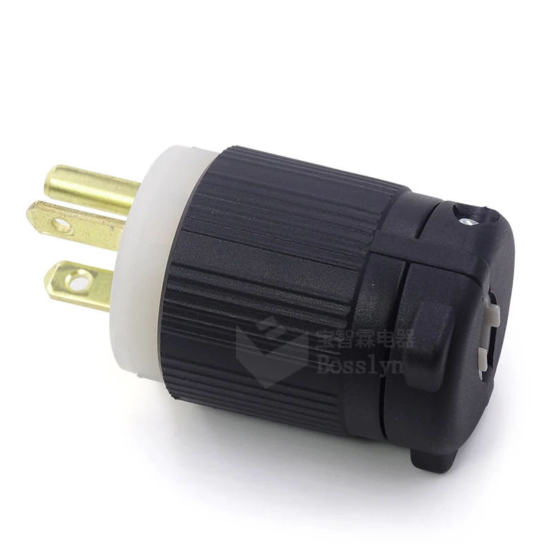 Nema 6-20P 20A 250V Straight Blade Heavy Duty Male Plug and Female ...