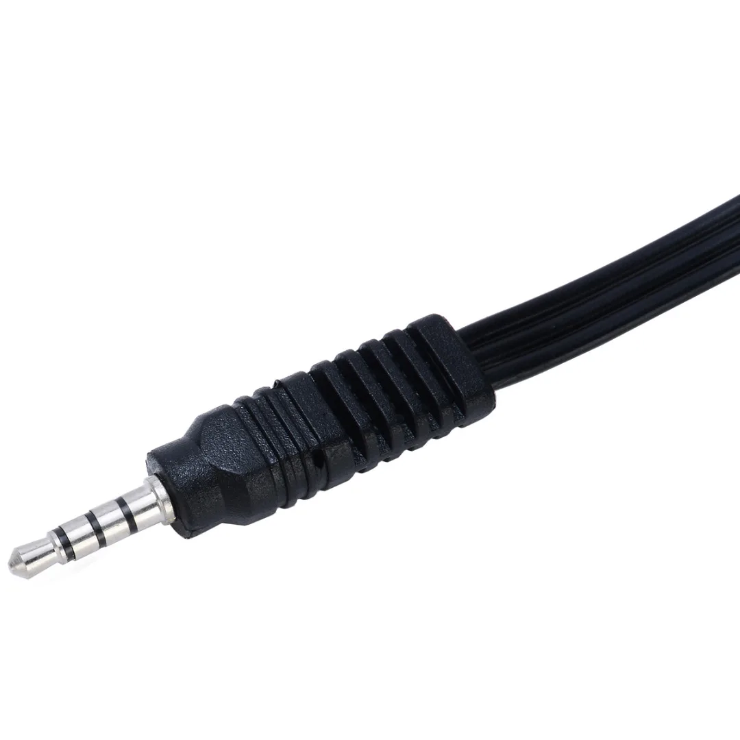 3.5mm Male to 3 RCA Male Video AV DC Power Cable Audio Video Cables 1M ...