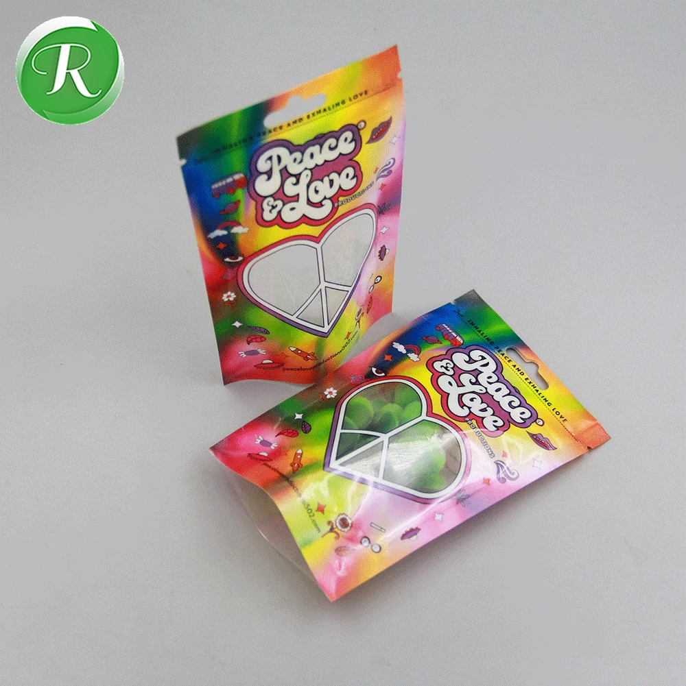 Food Packaging Stand Up Pouch Candy Bag For Custom Printed - Buy Food ...