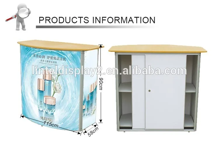 Trade Show Counter Booth Tables For Display - Buy Booth Tables,Booth ...