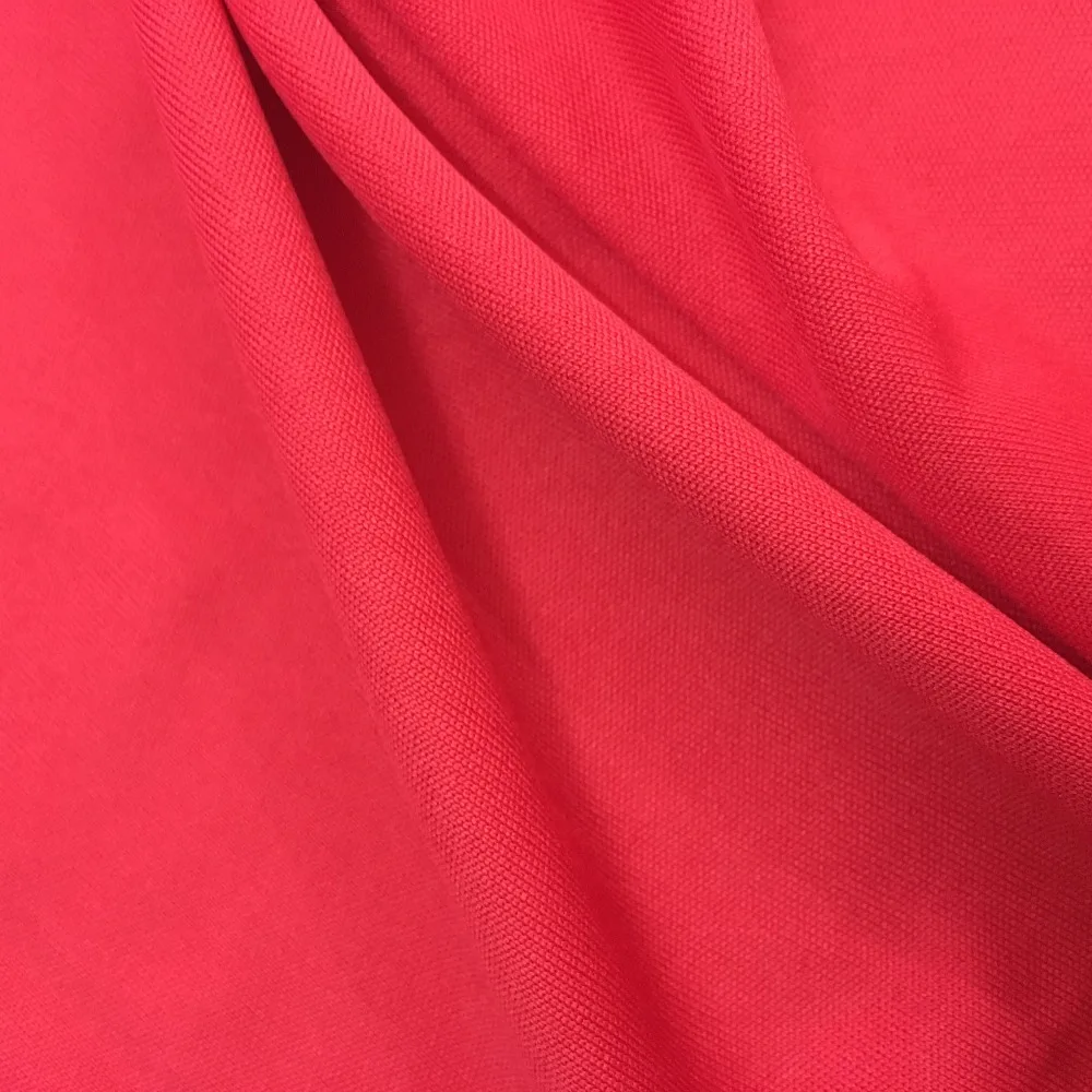 Moisture Absorbing Double Faced Fabric Weft Fabric 100% Polyester Woven ...