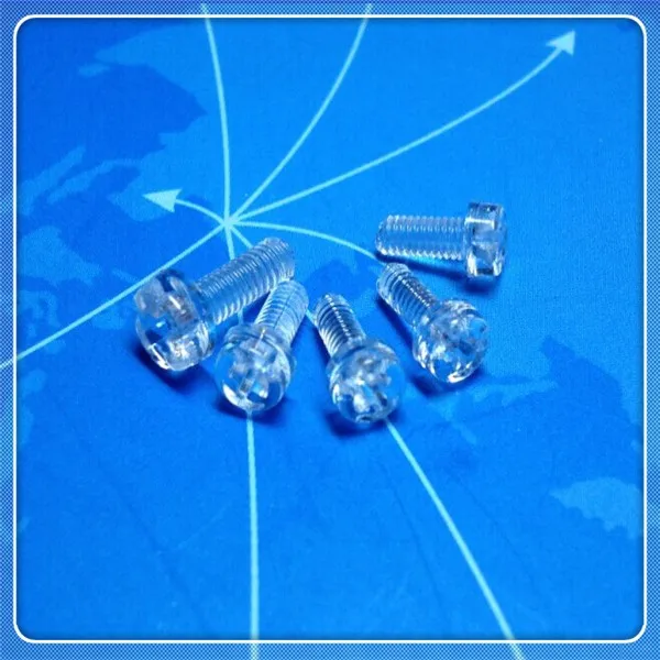 Supply M2.5 M3 M4 M5 M6 Plastic Nylon Screw With Pa66 Material Plastic ...