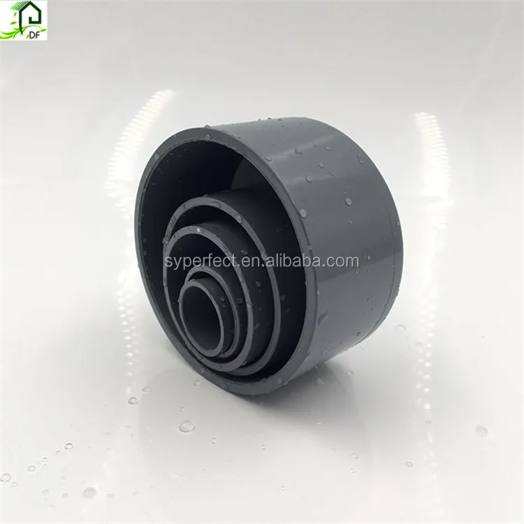 20mm 25mm 32mm 40mm Plastic Pipe Fitting For Industry Use End Pvc - Buy ...
