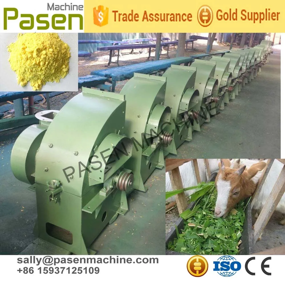 Barley Grinding Machine / Grass Cutter For Cattle Feed / Poultry Feed ...