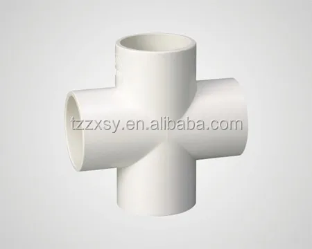 Pvc Cross Joint Pipe Fittings Equal Pipe Cross - Buy Pvc Pipe Fittings ...