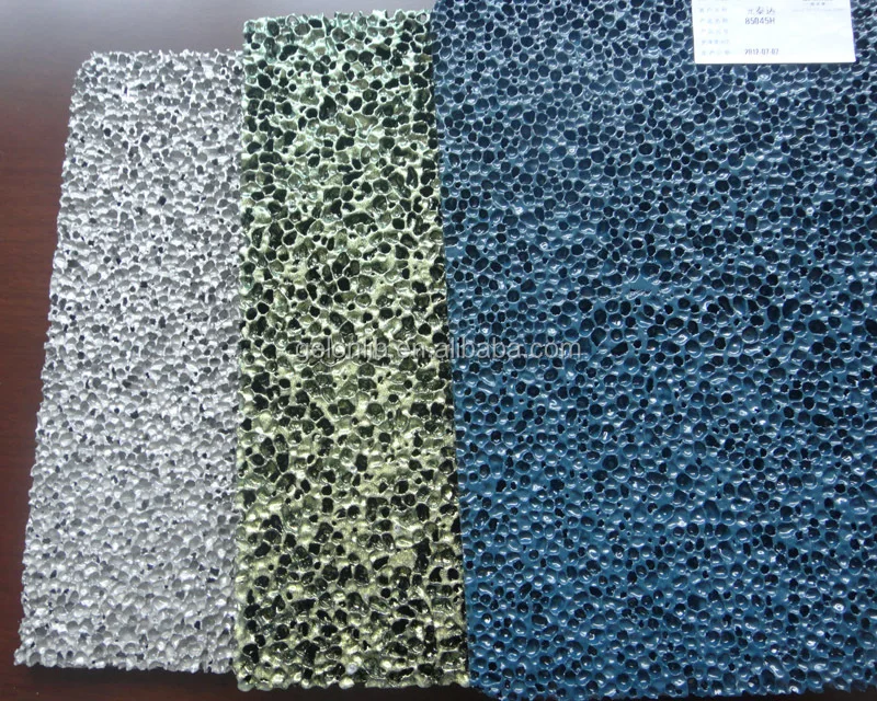 Open Cell Metal Foam Porous Metal Foam Aluminum Foam,Thickness 3-30mm ...