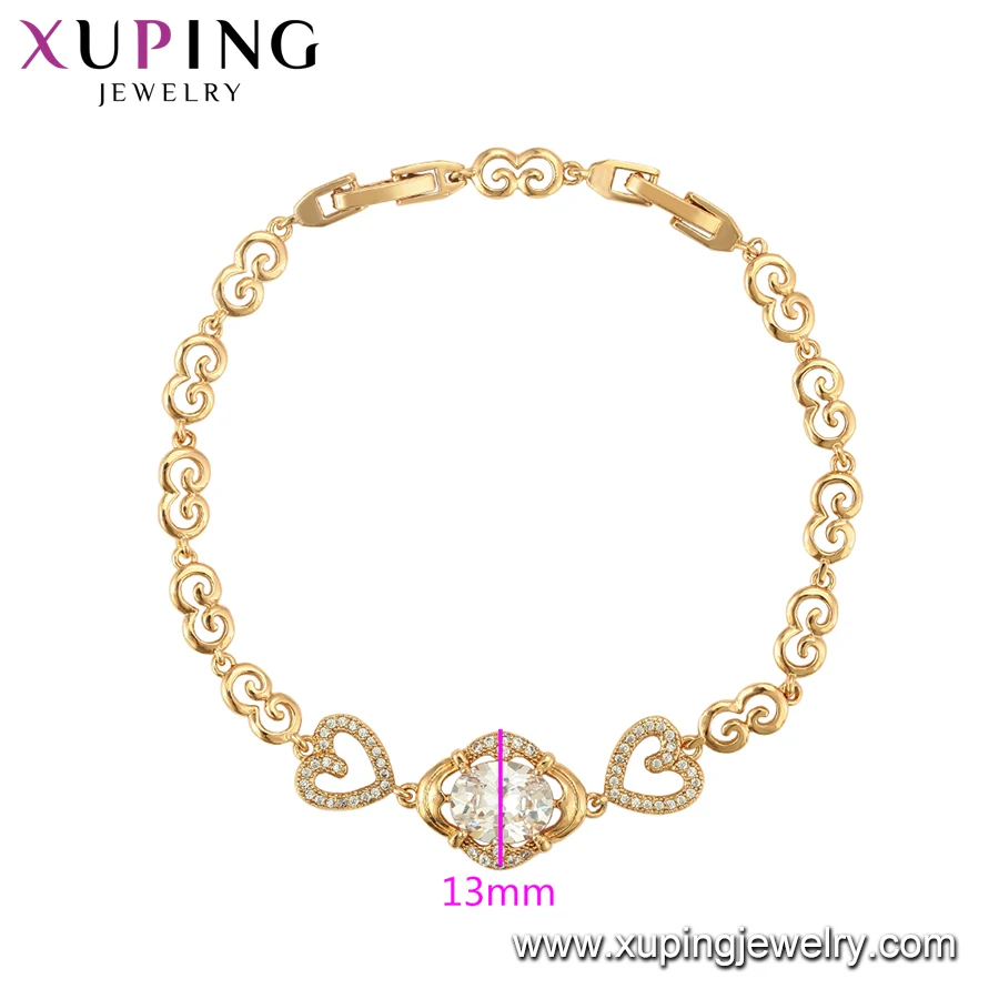 Elegant 18K Gold Plated Bracelets by Xuping Jewelry