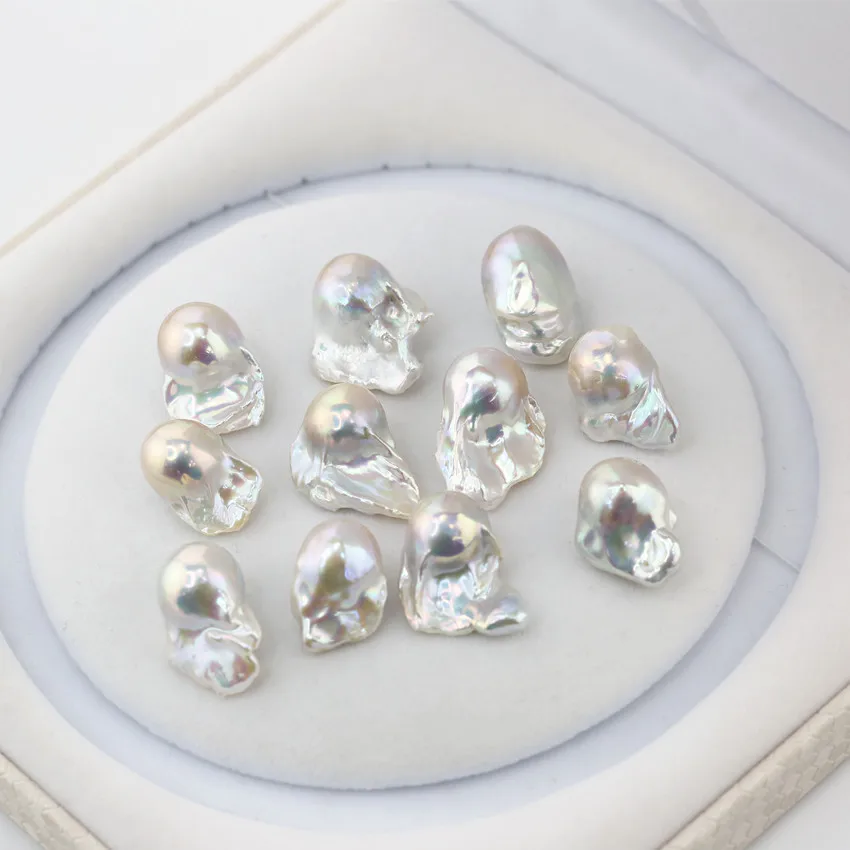 20-30mm Undrilled Half Drilled Hole Natural Real Fresh Water Freshwater ...