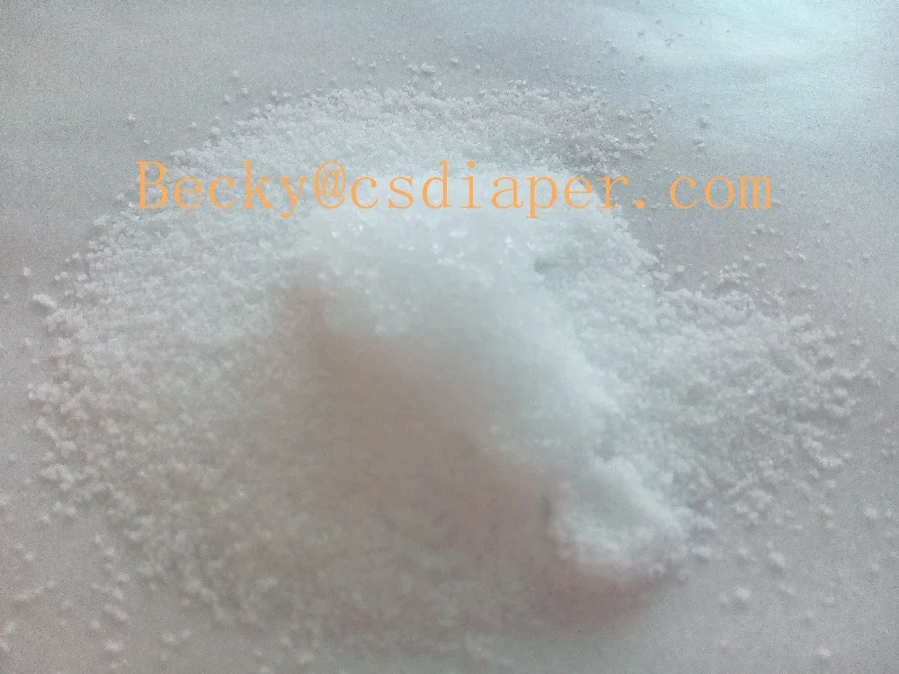 White Powder Super Absorbent Polymer Sap Slush Powder - Buy Raw ...