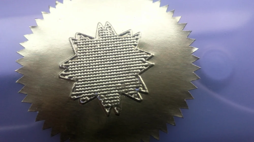 Classic Stainless Steel Pocket Embosser Seal/embosser Seal/ Emobossing ...