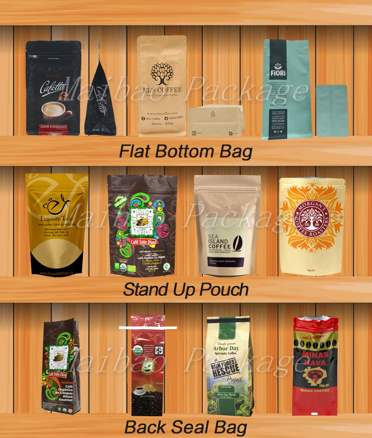 Oem Flexible Packaging Kraft Paper Instant Coffee Packaging/coffee ...