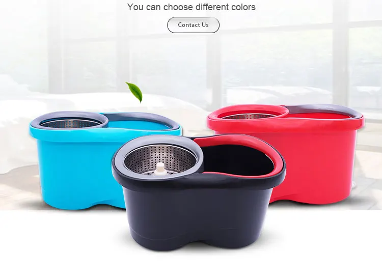 Easy Rotating 360 Microfiber Spin Floor Cleaning Mop Bucket - Buy 360 ...