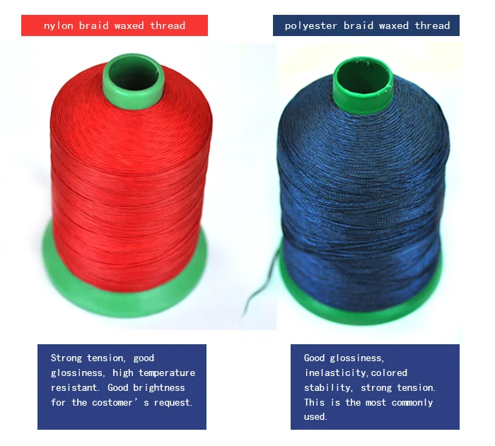 Manufacturer Hot Selling Nylon Bonded Sewing Thread Or Leather And ...