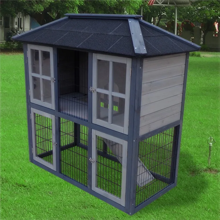 Warm Shelter Rabbit House Design Handmade Wood Rabbit Hutch - Buy ...