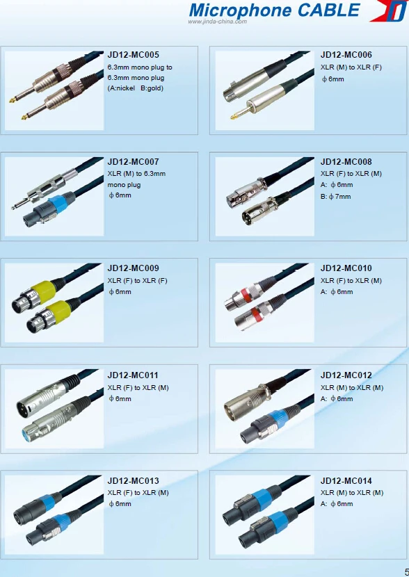 3-pin 3 Pin Microphone Cable Audio Xlr Male Female Connector| Alibaba.com
