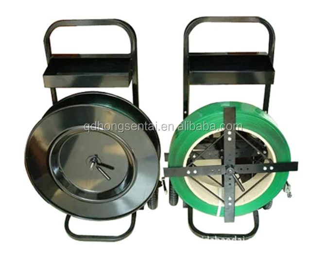 Pp Pe Poly Steel Strapping Trolley Dispenser Cart From Factory Directly ...