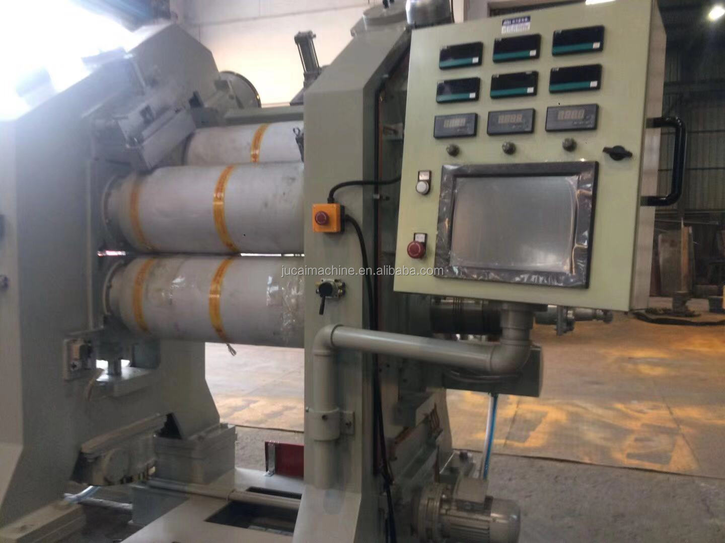 Automatic 4-Roll Tyre Fabric Rubber PVC Calender Machine