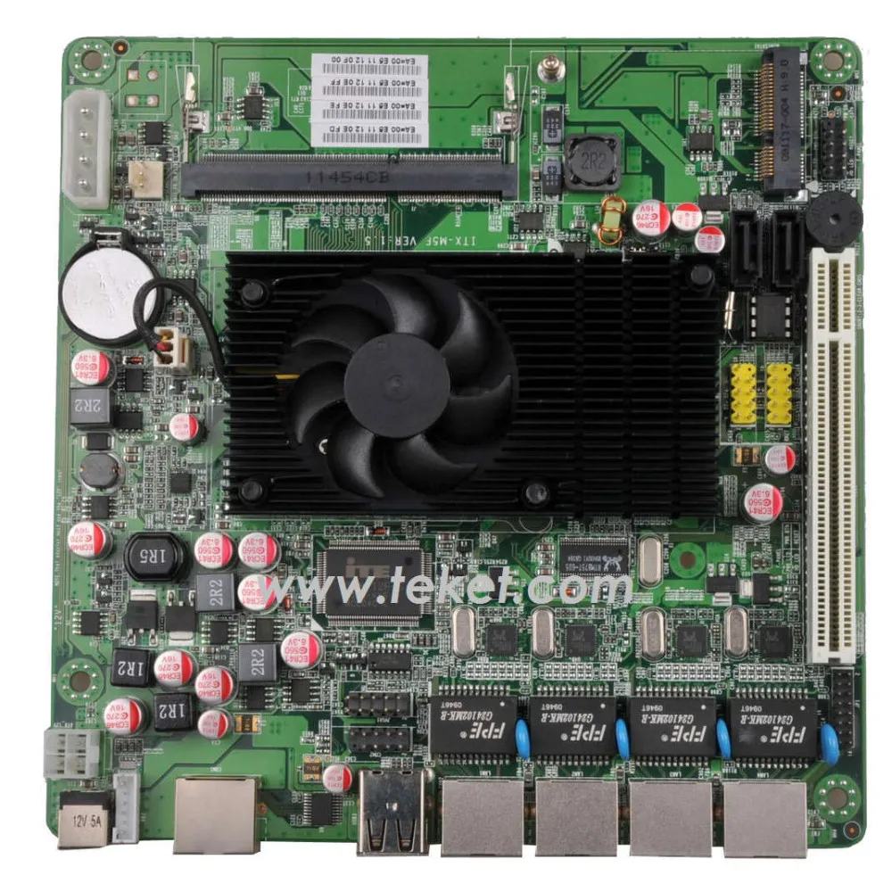 Firewall Mini Itx Board D525mf With 4 Lan 12v For Network Security ...
