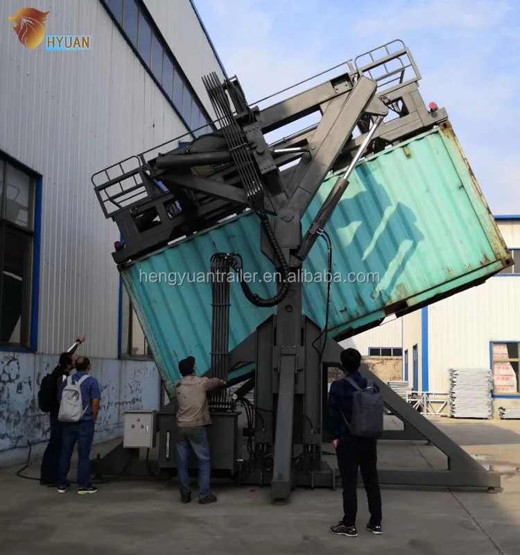 Hyuan Hydraulic Container Tilter 20ft Price - Buy Container Tilter ...