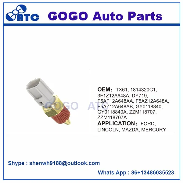 Tx61 Engine Coolant Temperature Sensor For Ford Lincoln Mazda Mercury ...