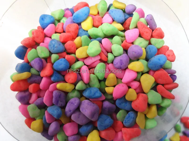 Aquarium Gravel Colorful Fish Tank Stones Rocks Pebbles - Buy Colorful ...