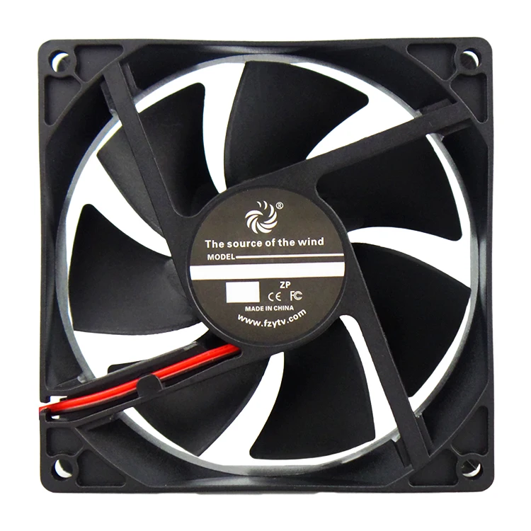 High Pressure 92x92x25mm DC Fan - 2.4W, 2500 RPM