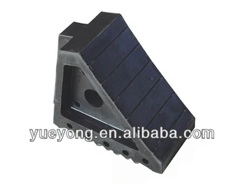 Rubber Wheel Chock/tire Stopper/wedge - Buy Rubber Wheel Chock For Car ...