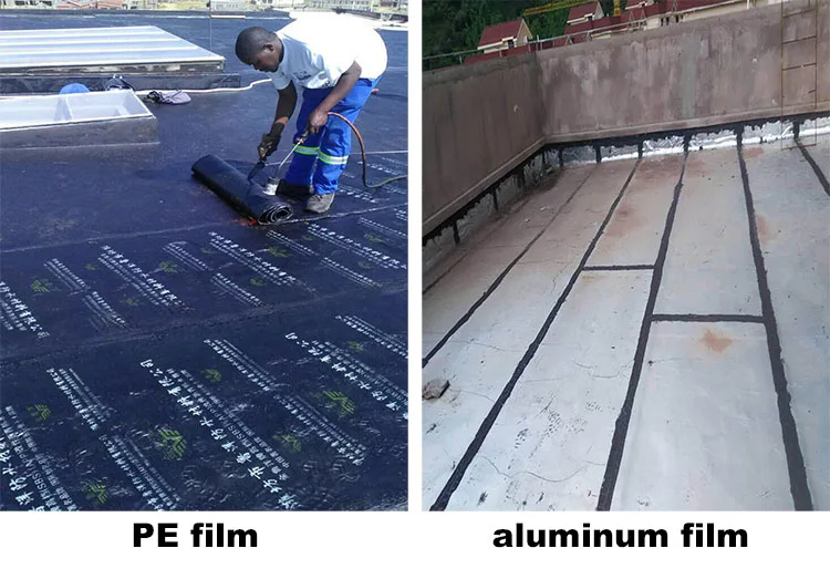 4mm Thick Torch Applied APP Modified Bituminous Waterproofing Membrane ...