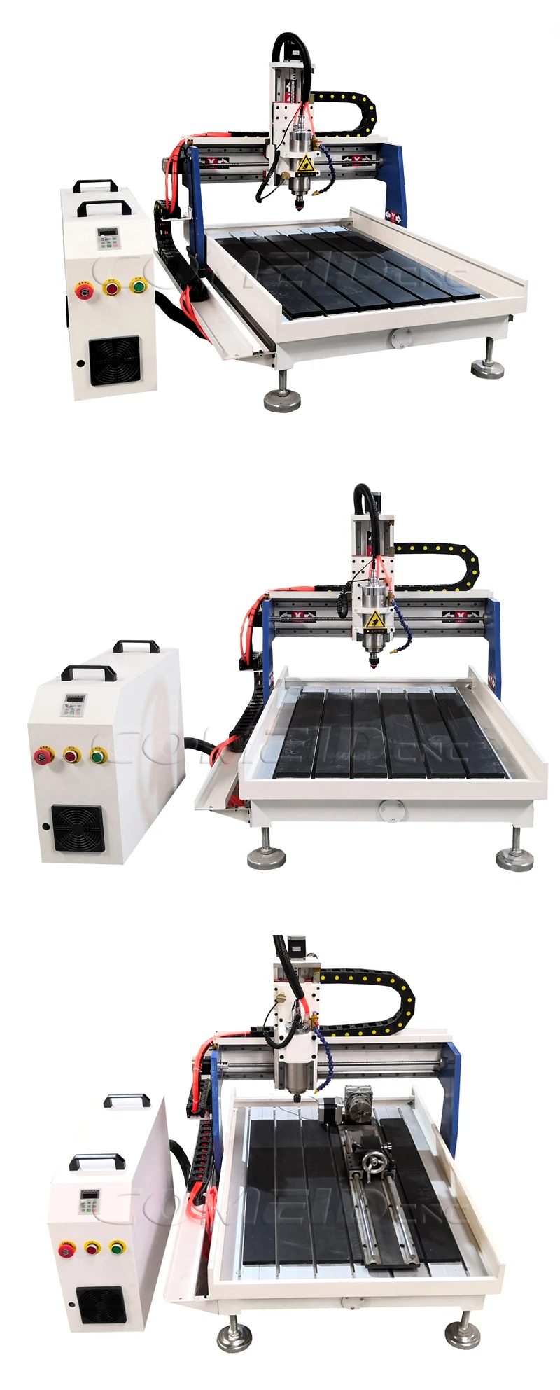 HIWIN Water Cooling Spindle CNC Router Wood Cutting Machine OEM