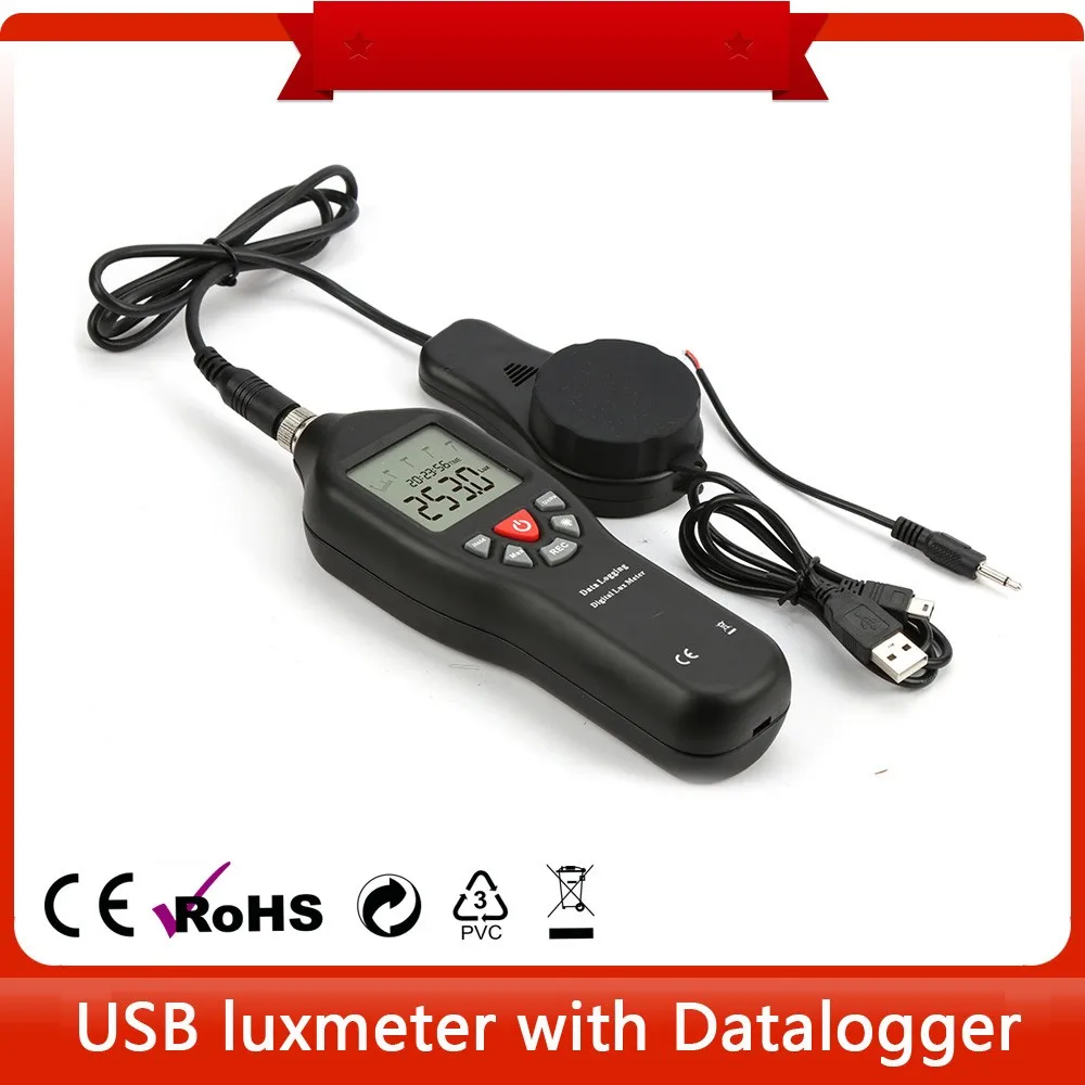 ''2016 China Supplier 20000 Data Logging Luxmeter For Led Usb Interface ...