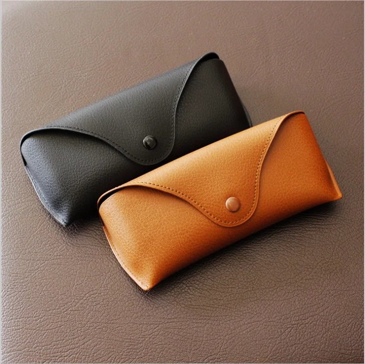 Durable Hard Leather Fancy Glasses Case Sunglasses Case Protector Box ...