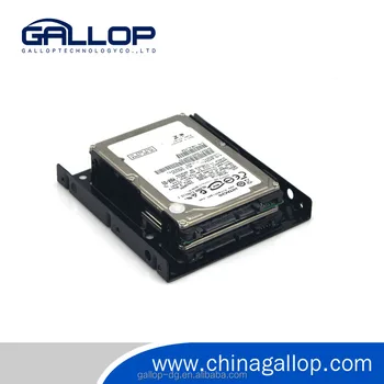 Metal Hdd Ssd Bracket Caddy Support Dual 2.5inch Hard Drive Disk To 3 ...