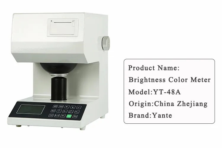 Talc Powder Whiteness Meter Yt-48a Colorimeter Ceramic Paper Brightness ...