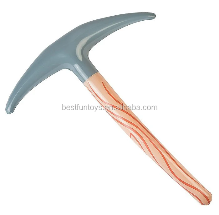Pvc Inflatable Pickaxes Toys Customized Plastic Small Blow Up Tool ...
