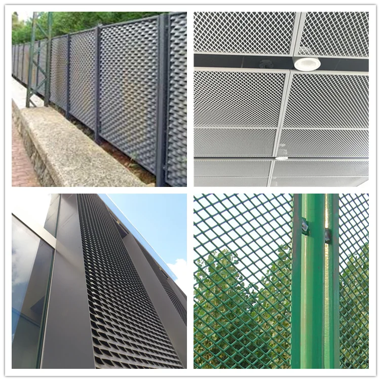 Facade Cladding Ceiling Fence Manufacturer Aluminum Raised Or Flattened ...