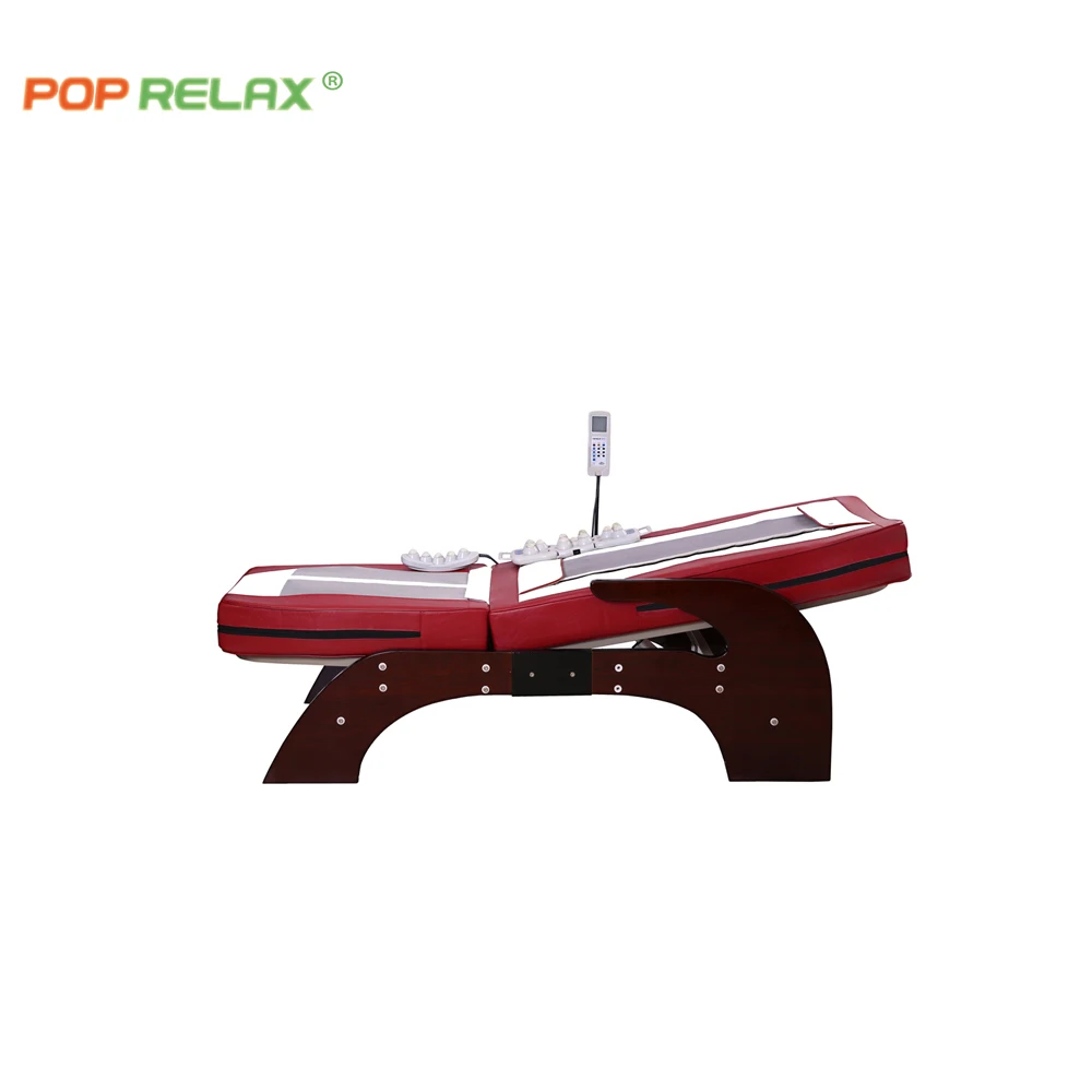 Pop Relax Thermal Korea Music Jade Massage Bed Hot Stone Rolling ...