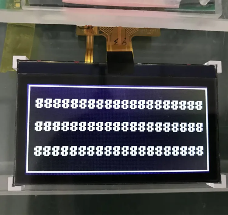 Custom Monochrome Passive-matrix Lcd Sharper Image128x64graphic Lcd ...