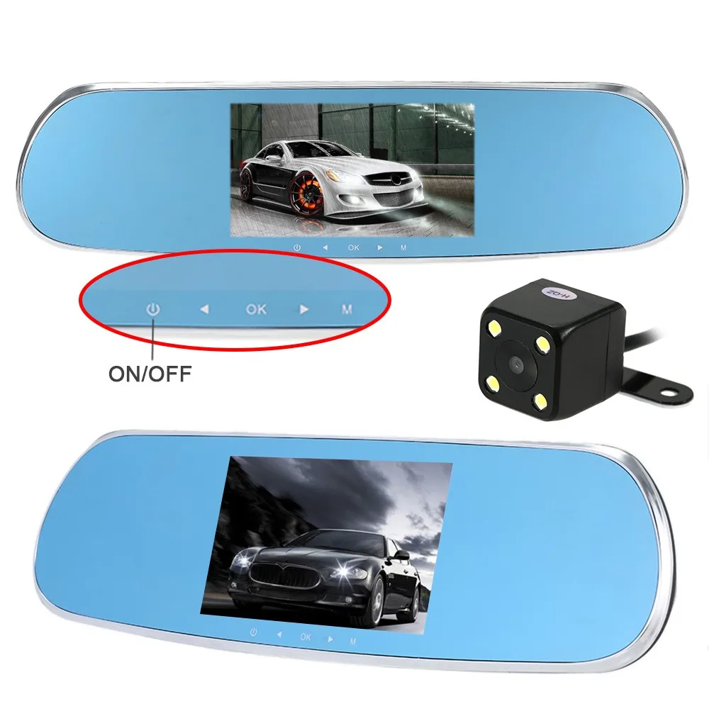 Car Android System Rear View Wireless Camera Mirror With Hd Dvr ...