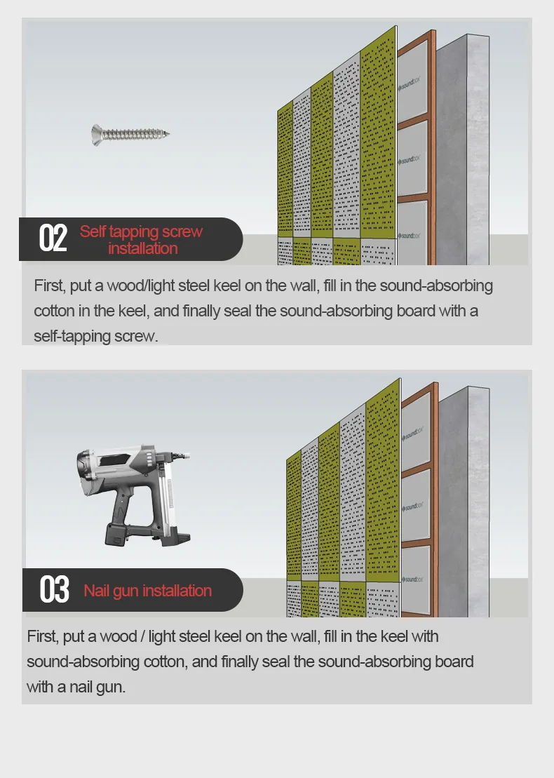 Fc Material 5mm Digital Code Perforated Acoustic Panels - Buy ...