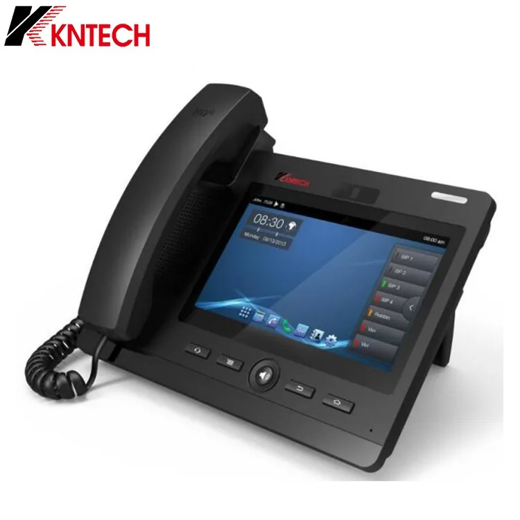 7inch Touch Screen Smart Hd Video Sip Phone System Desktop Video Ip ...