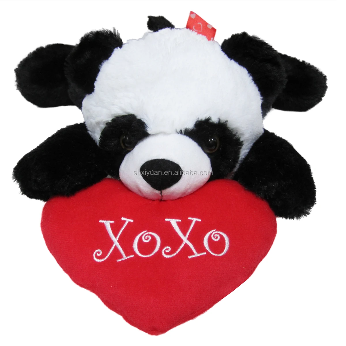 Romantic Toys Hugging Heart Anniversary Gifts Plush Fabric Valentine ...