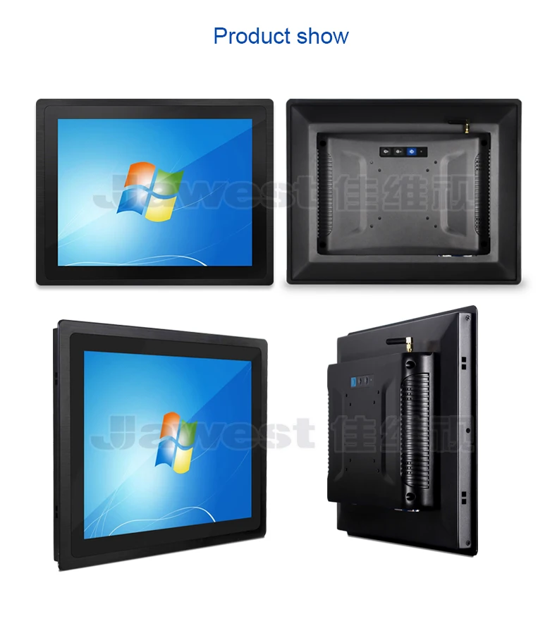 3mm Bezel Ip65 Waterproof 12 Inch Small Touch Screen Monitor Industrial ...