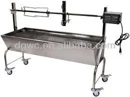 Charcoal BBQ Spit Rotisserie - Easy Assembly & Cleaning