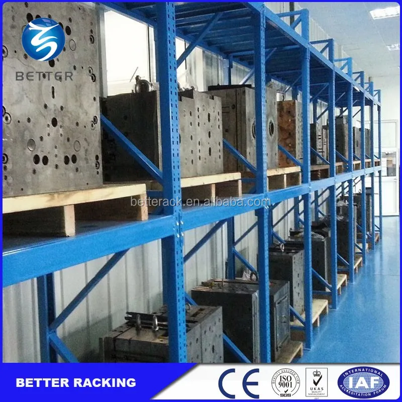 Heavy Duty Steel Structure Selective Pallet Rack for Mold Storage
