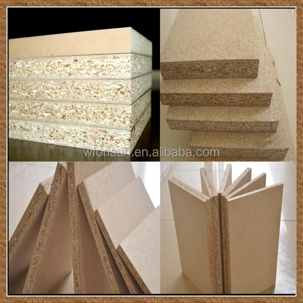 The Cheapest High Quality Melamined Rice-straw Particle Board For ...