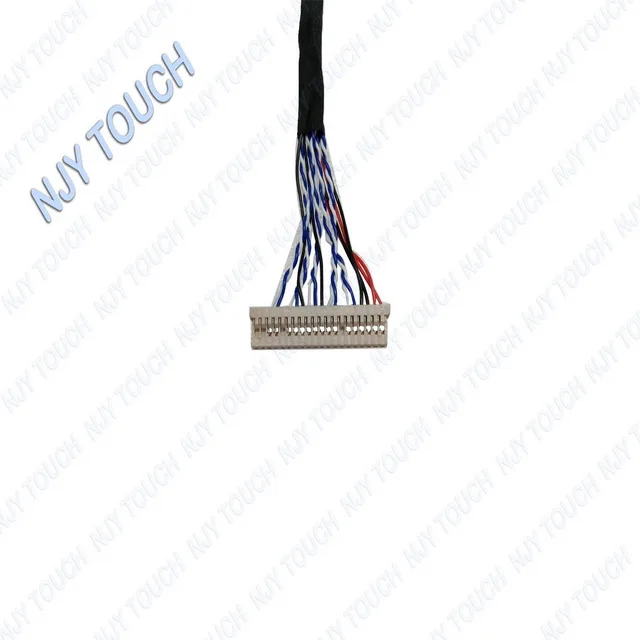 Df14 20 Pin Lvds Cable For Lcd Panel 15 Inch 1024x768 1ch 8-bit Df14 ...