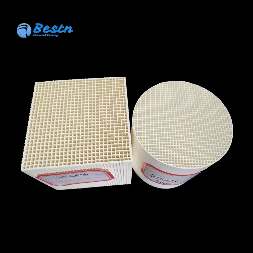 Honeycomb Ceramic Catalyst Support Monolith,Ceramic Substrate For ...