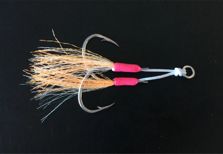 FUNADAIKO High Carbon Steel Pike Assist Hook - Double Fishhook