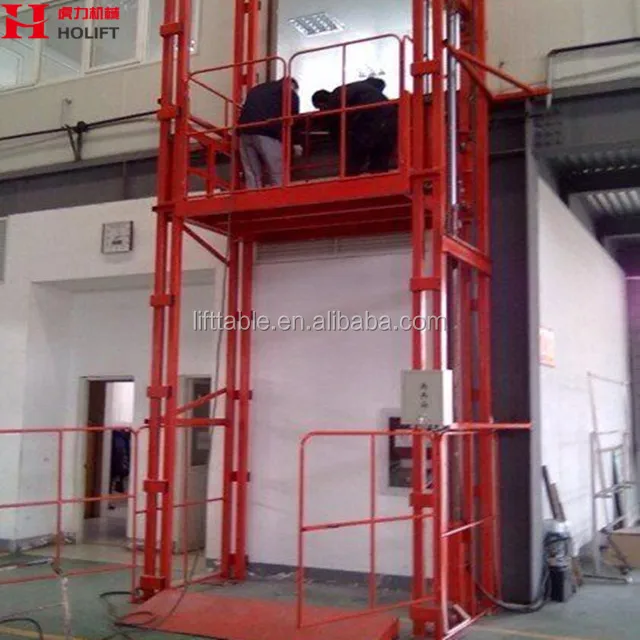 Hydraulic Guide Rail Lift Elevator Guide Rail Vertical Lift Platform ...
