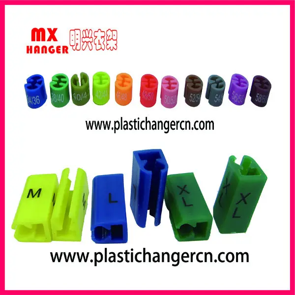 Hanger Size Cube - Coloured Size Cubes for Garments